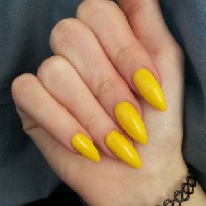Brighten Up Your Nails With These 20 Yellow Nail Designs - CLEAR SKIN ...